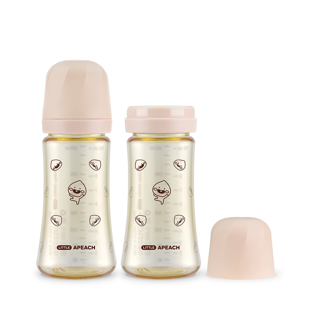 [그로미미x리틀 카카오프렌즈] PPSU 300ml 젖병 트윈팩 (4색 택1)- 이랜드몰