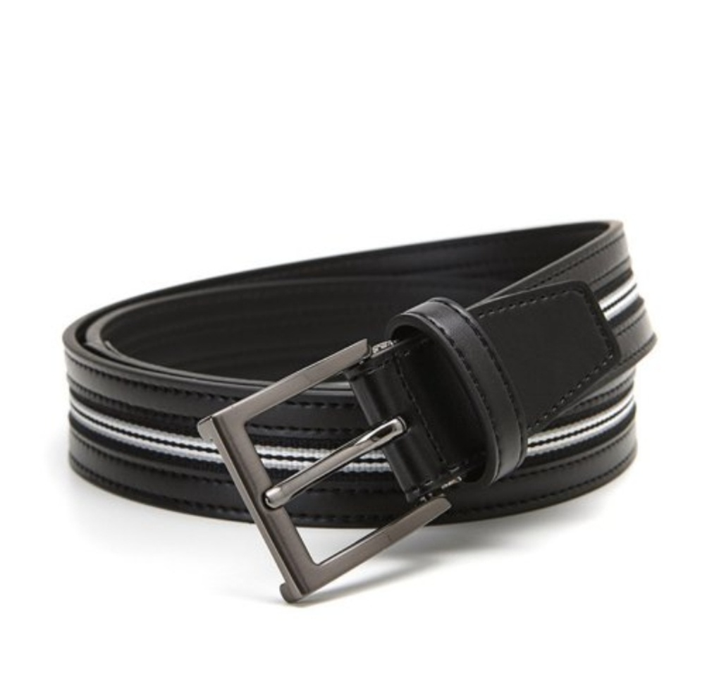 에스티코 [STCO] 23년신상 #원포인트 배색 캐주얼 벨트- 블랙- 이랜드몰