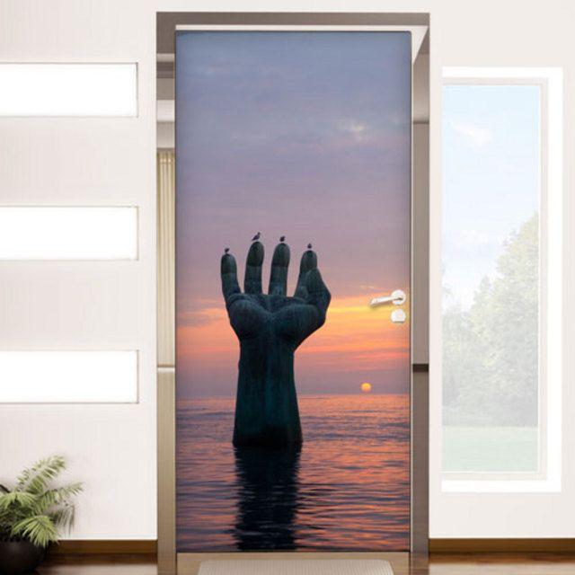 [1300k] tl751-호미곶일출현관문시트지- 이랜드몰