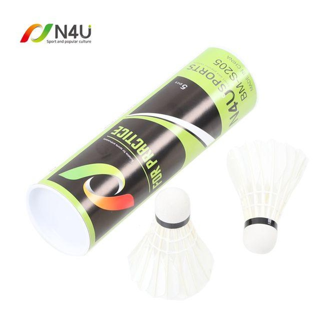 [1300k] 엔포유 배드민턴 셔틀콕 BM-S205 오리깃털 5개- 이랜드몰