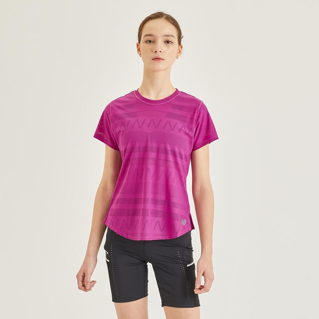 WOMEN Q Speed 반팔 티셔츠(PURPLE) / NBNEC2S022- 이랜드몰