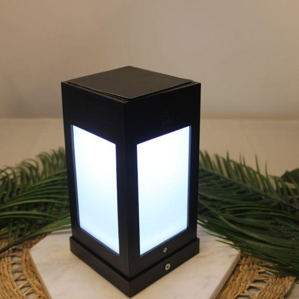 [1300k] 태양광 LED 사각 문주등 카페등 정원등 하얀빛 100사이즈- 이랜드몰