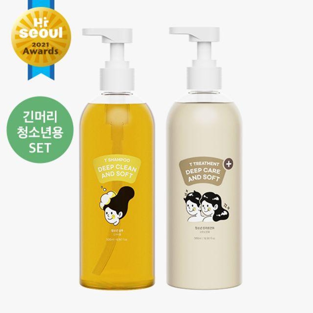 [1300k] [와프랩] 사춘기 청소년 샴푸+트리트먼트 SET(긴머리용)- 이랜드몰