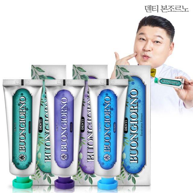 [1300k] 덴티본조르노 치약 잇몸100g 1개+치석100g 1개+구취100g 1개- 이랜드몰