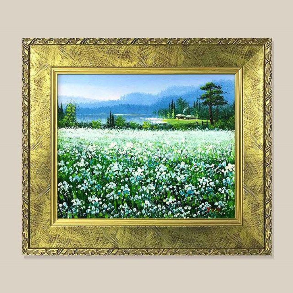 [1300k] 들꽃그림 인테리어액자 유화그림 풍수에좋은그림- 이랜드몰