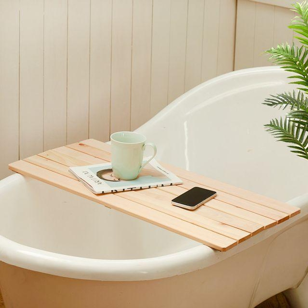 [1300k] 편백나무 고급 히노끼 원목 욕조 트레이 750x310- 이랜드몰