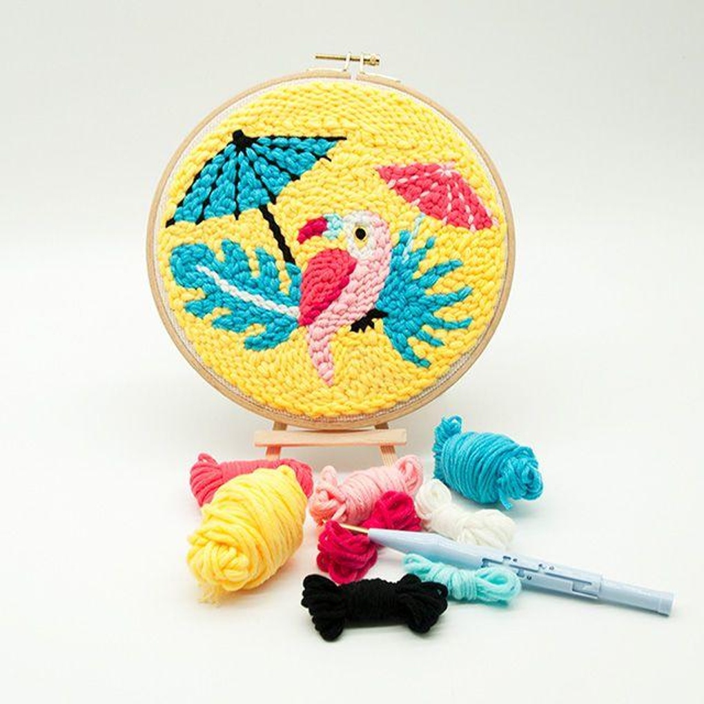 [1300k] 플라밍고 펀치니들 DIY 키트- 이랜드몰