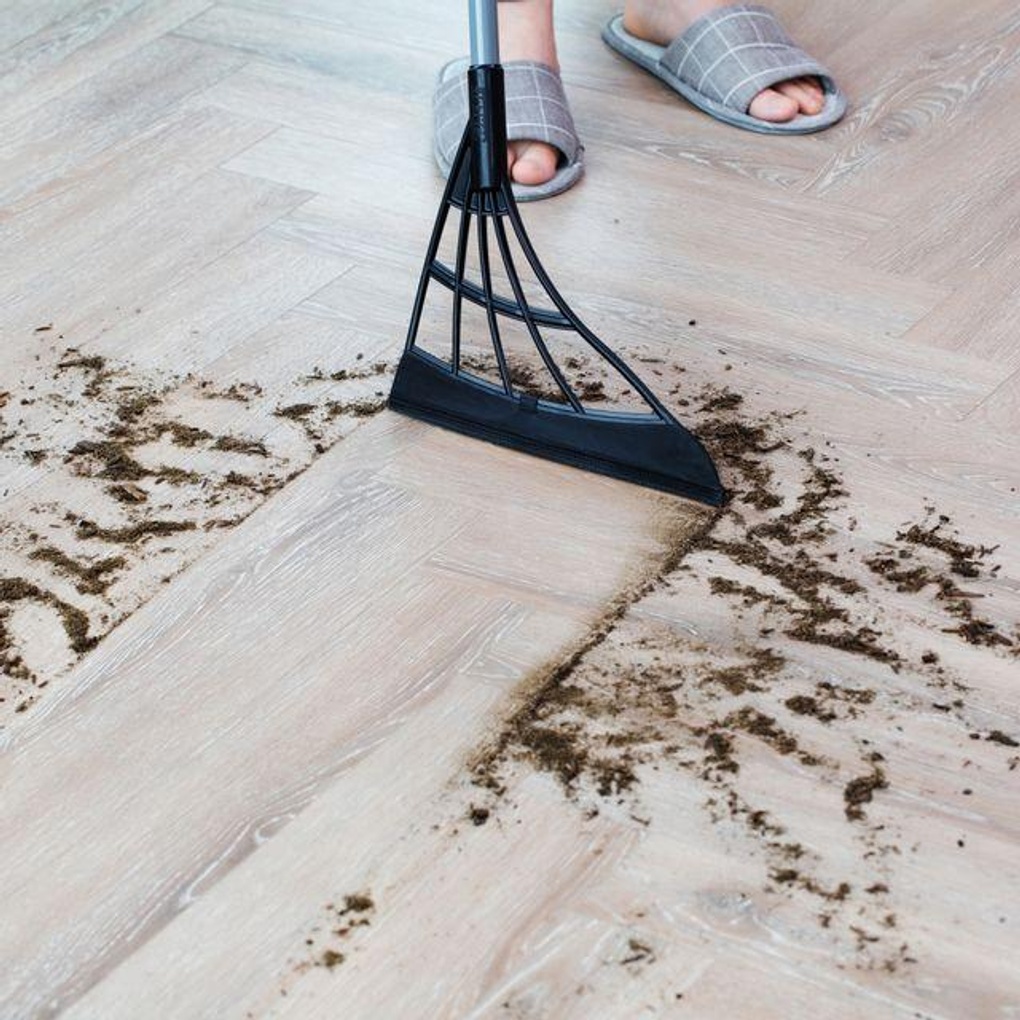 [1300k] 쓰리잘비 초경량형 고양이 강아지 털 청소 슈퍼빗자루- 이랜드몰