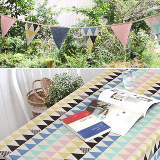 [1300k] 까페moi 방수캠핑식탁보(6인)&캠핑가랜드(L)set- 이랜드몰