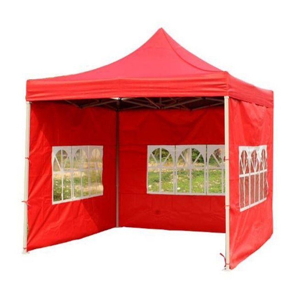 [1300k] 바람막이 창문형 레드 3x3 행사용천막 그늘막텐트- 이랜드몰