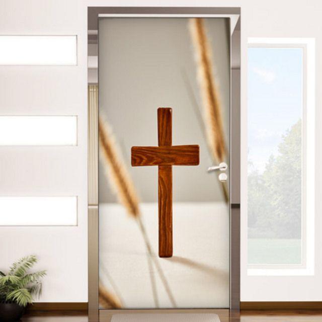 [1300k] ir302-기독교십자가현관문시트지- 이랜드몰