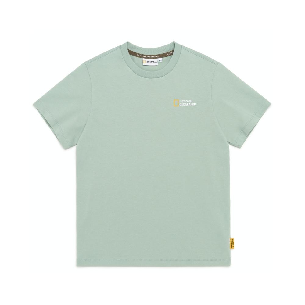 내셔널지오그래픽 키즈 K222UTS100 미니미 컨셉 그래픽 반팔티셔츠 ASH MINT- 이랜드몰