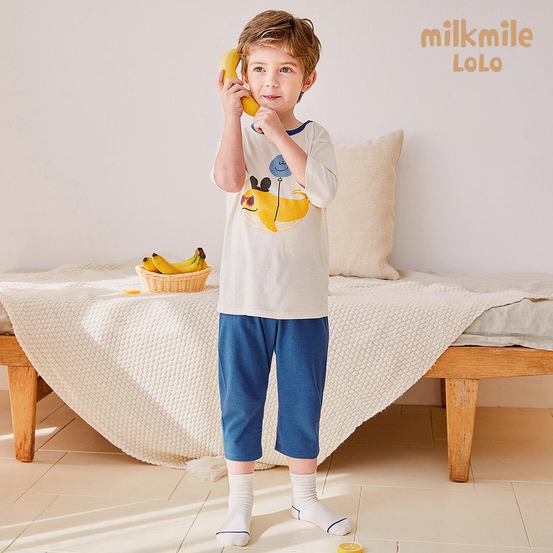 [밀크마일로로] 고래밤부7부실내상하복- KIDIKIDI