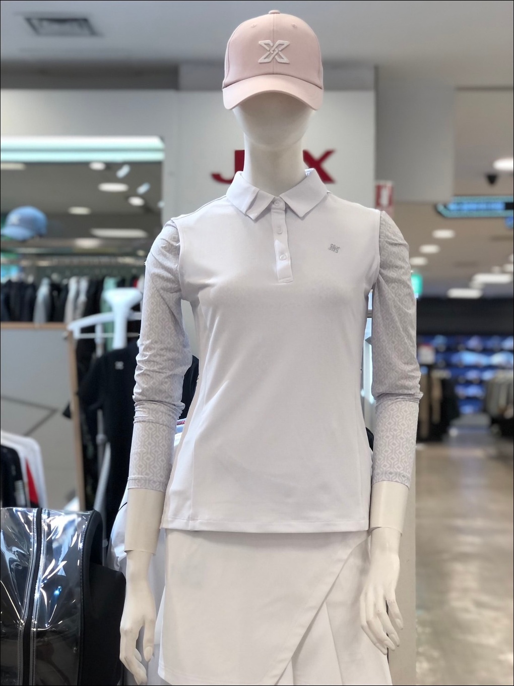 JDX여성여름 멋스러운 레이스 배색 민소매 티셔츠(X2TSU6575)- 이랜드몰