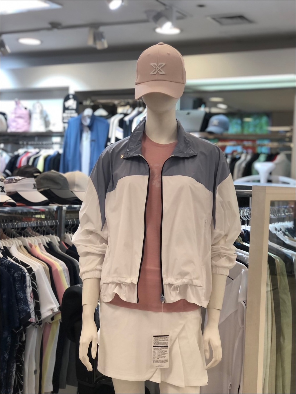 JDX여성여름 스포티한 루즈핏 바람막이점퍼(X1WJU6105)- 이랜드몰