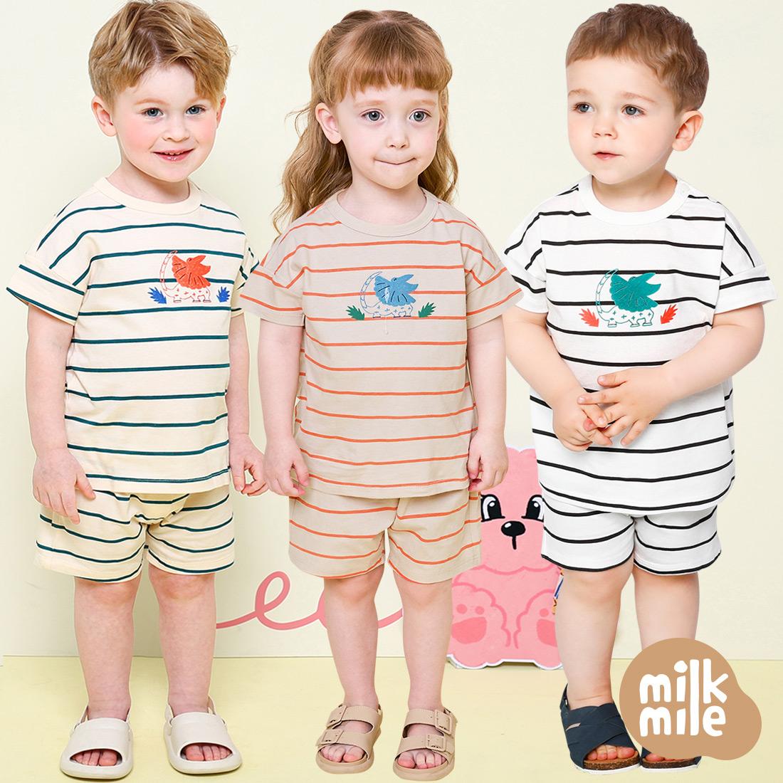 [밀크마일] 굿뱅뱅스트라이프상하복- 이랜드몰