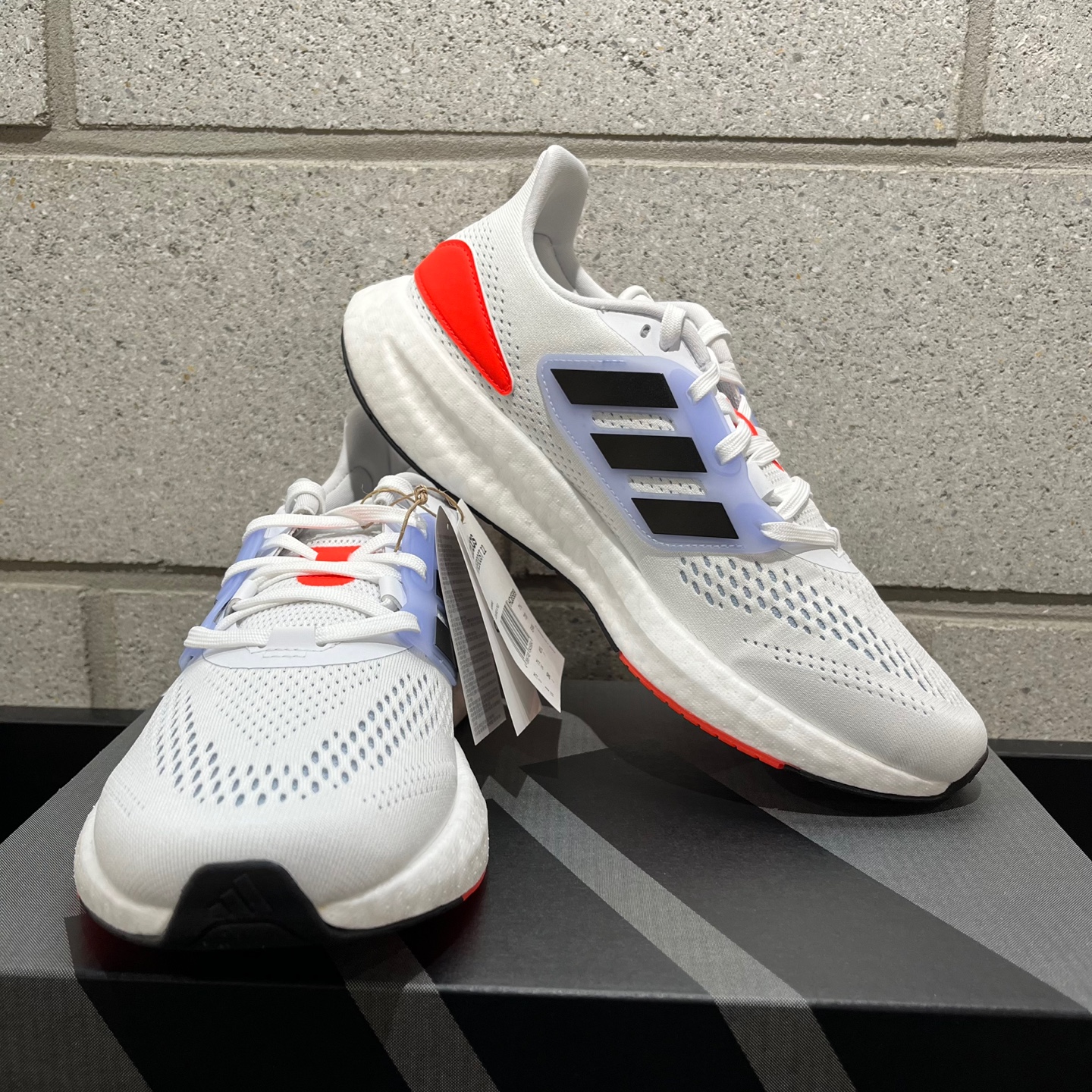 아디다스 [매장정품] 런닝화 퓨어부스트 22 HQ8589 블루- 이랜드몰