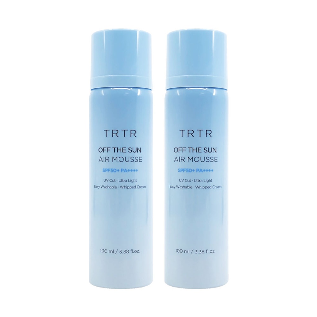 [홈쇼핑 최신상] 티르티르 선무스 TRTR 티알티알 버블 선크림 100ml 2개- 이랜드몰