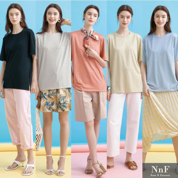 NNF 여성 샤이니 메탈 티블라우스 5종 택1- 이랜드몰