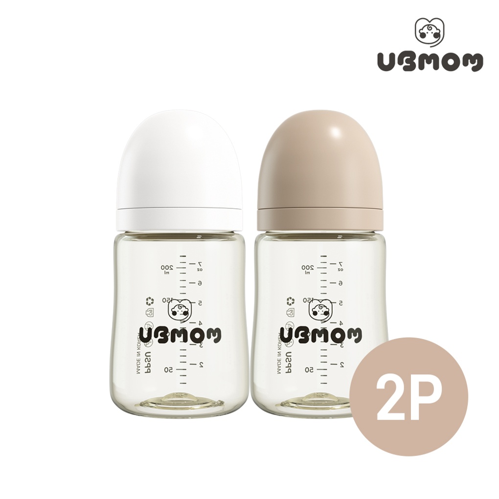 유비맘 NEW PPSU 노꼭지 젖병 200ml 2P- 이랜드몰