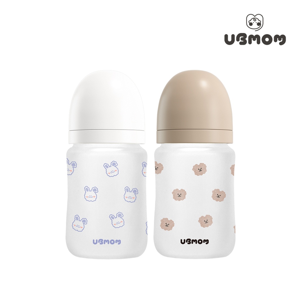 유비맘 수유안심 노꼭지 유리젖병 180ml 1P- 이랜드몰