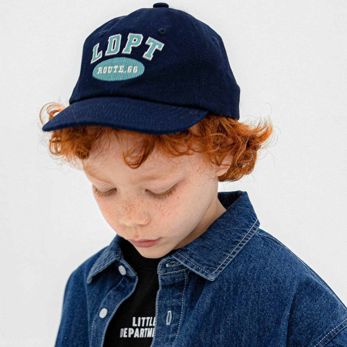 LDPT 스냅백 Navy- KIDIKIDI