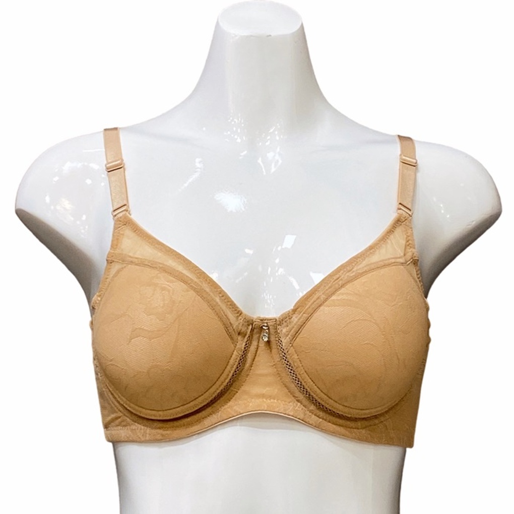 70E~85F컵까지나오는 파워밀착! 고중심 이중매쉬 심플 몰드 풀컵브라- 이랜드몰