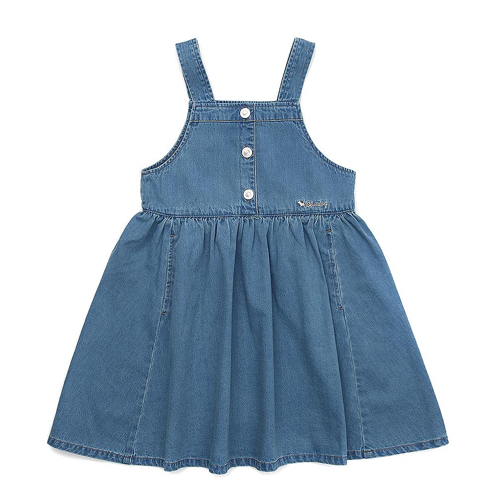 [블루독] 데님오버롤원피스 (23375-401-50)- KIDIKIDI