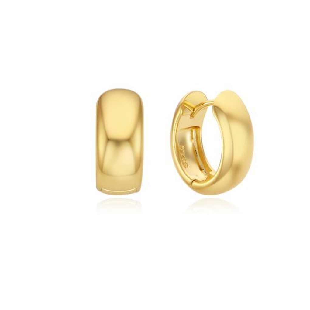 모던 플렛 옐로우골드 링 귀걸이 OTE122138NYY- 이랜드몰