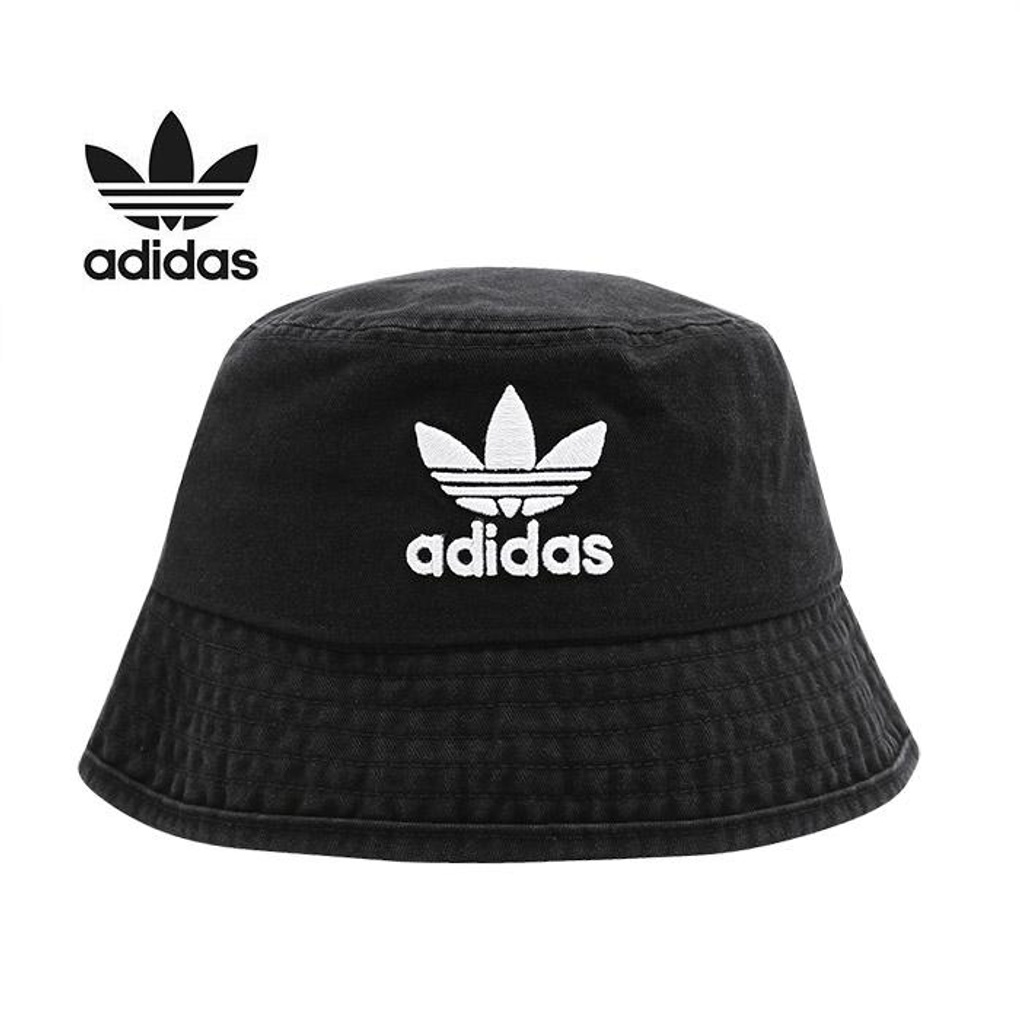아디다스 트레포일 아디컬러 워시드 버킷 햇 블랙 (IC0009)- 이랜드몰