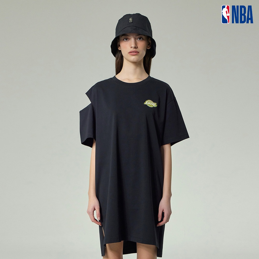[NBA] LAL 여성 어깨트임 원피스_블랙- 이랜드몰