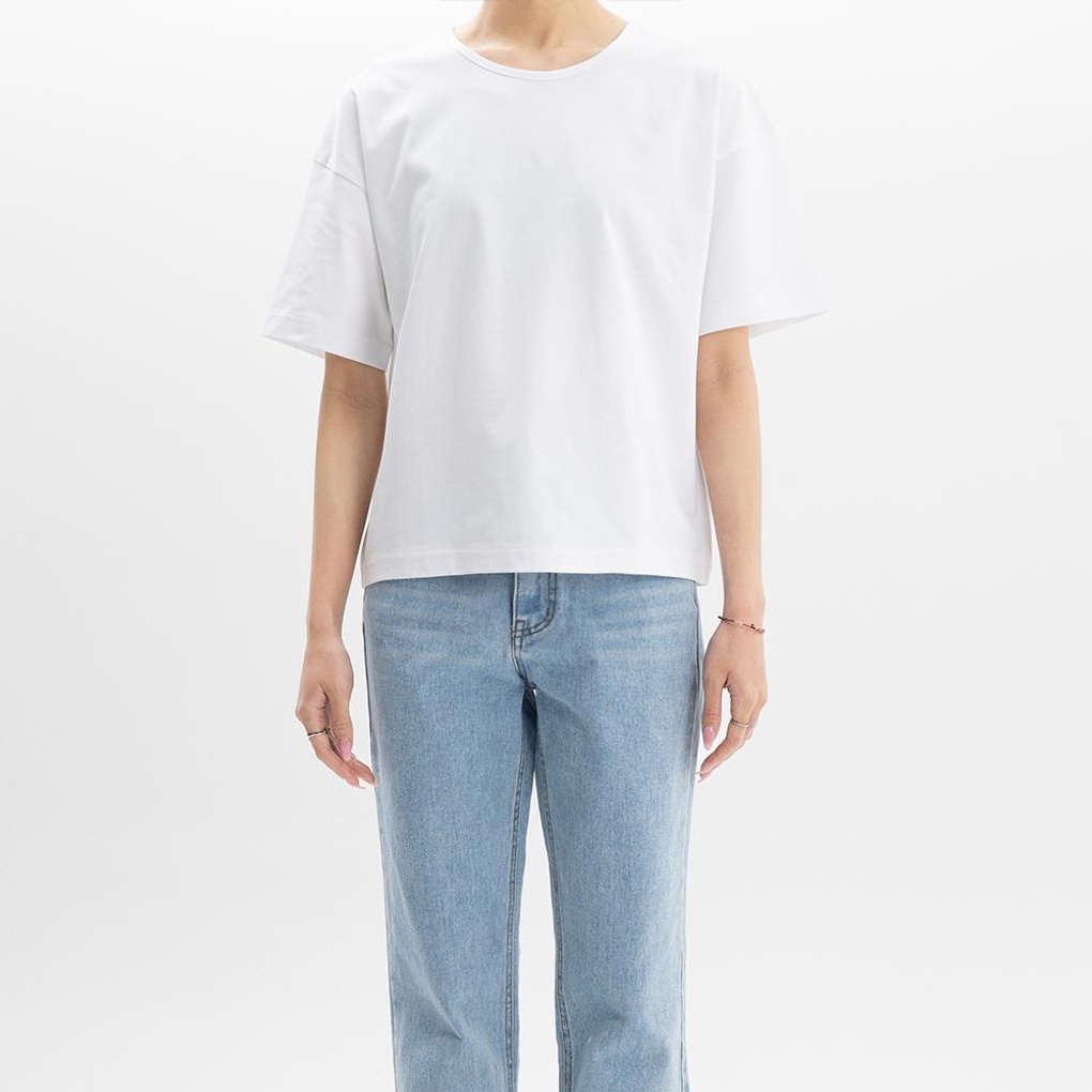 면100 크롭 무지 반팔티(MCG1-TS115)- 이랜드몰