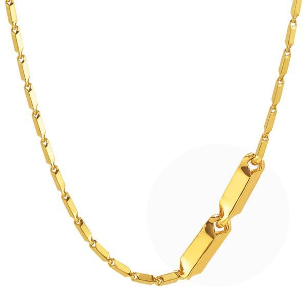 한국금다이아몬드 남자 순금 목걸이 대나무 체인 24K 18.75g 18K장식- 이랜드몰