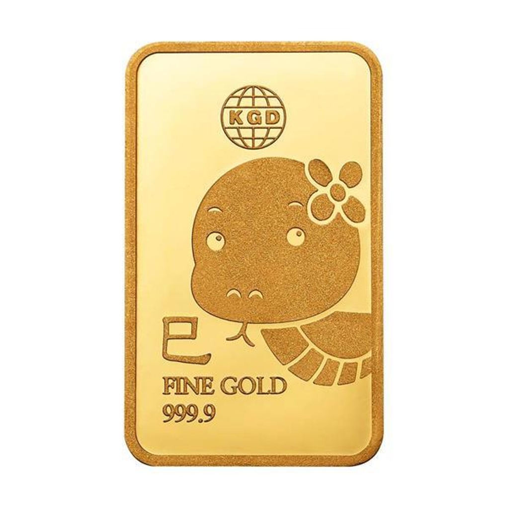 한국금다이아몬드 순금 뱀 골드바 24K 3.75g 999.9 금시세- 이랜드몰