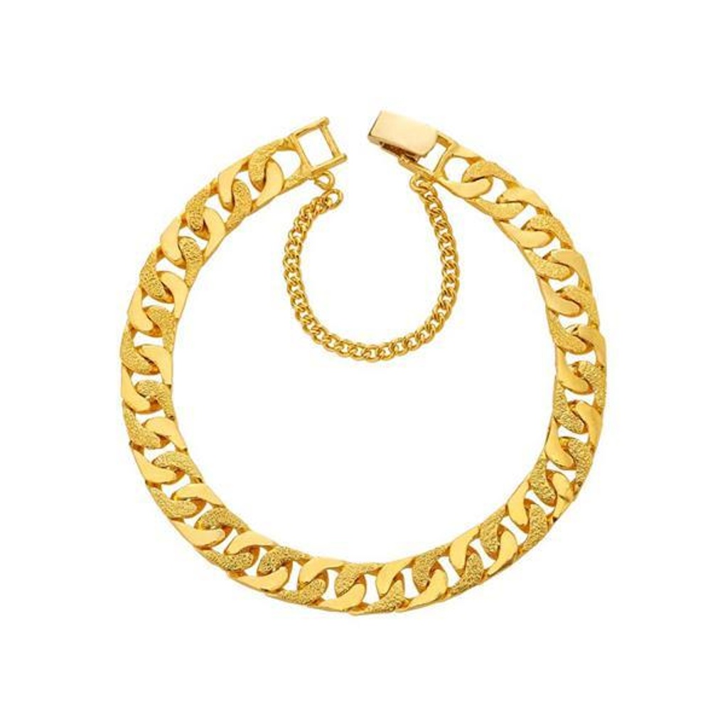 한국금다이아몬드 남자 순금 팔찌 면 콤비 체인 24K 37.5g 18K장식- 이랜드몰