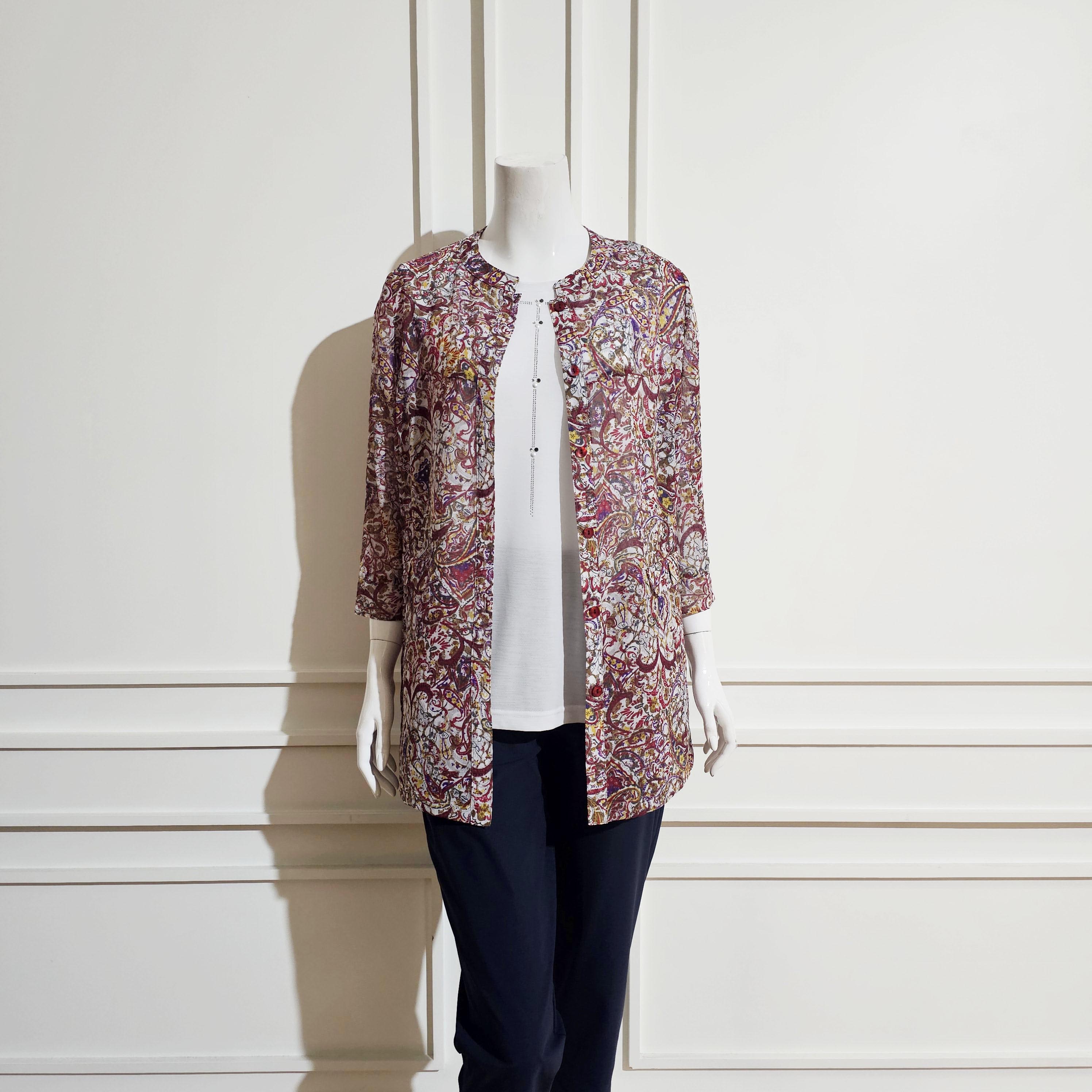 포라리 라운드넥 홑겹 여름자켓 L924120- 이랜드몰