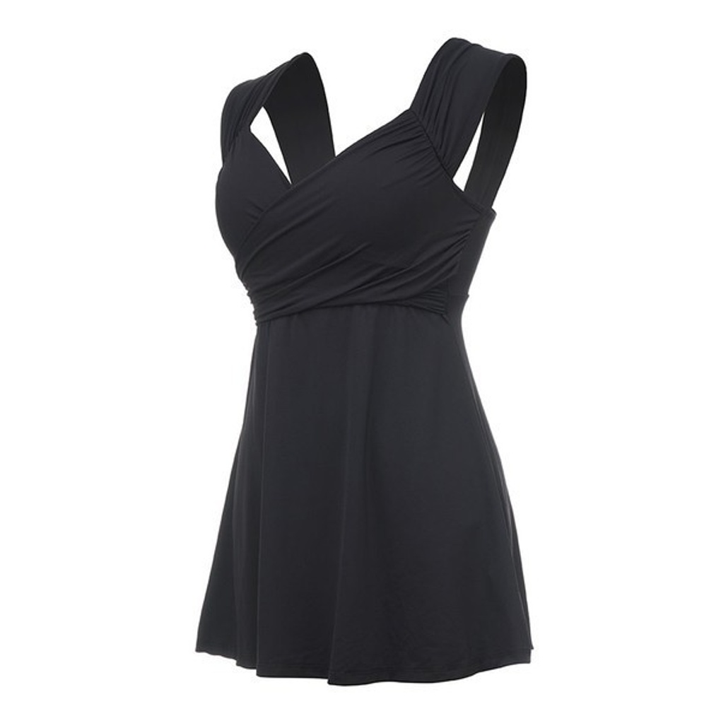 레노마수영복 드레이프 치마 원피스수영복 블랙 RN-LS2C902- 이랜드몰