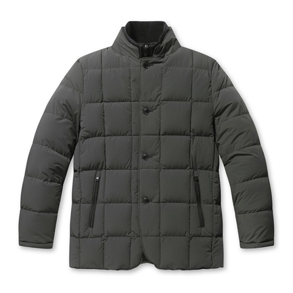 잭니클라우스 남성 이중카라 탈착 퀼팅다운 자파리 LNJAW22511KHX- 이랜드몰