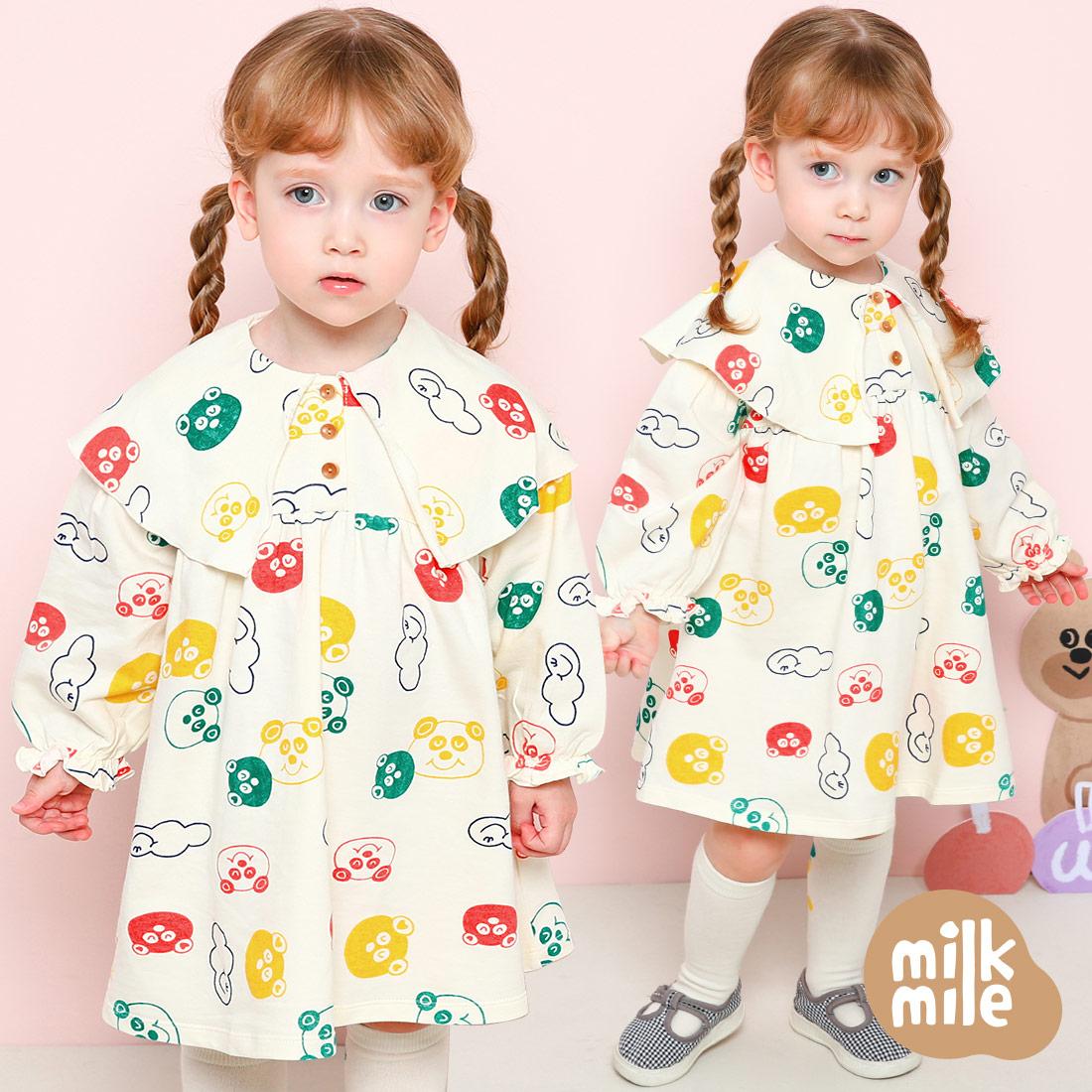 [밀크마일] 슈가캔디카라원피스- KIDIKIDI