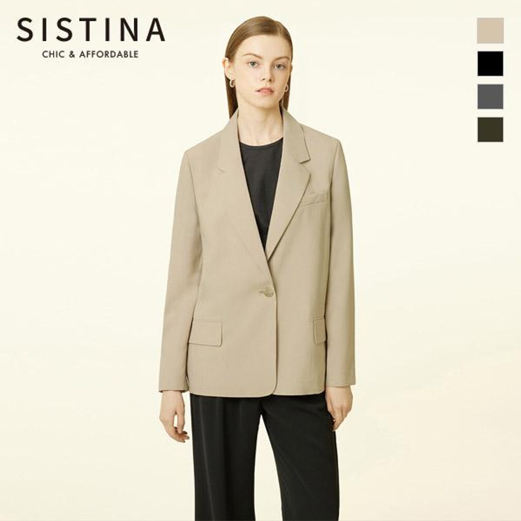 [22SS] 심플 원버튼 재킷_AWWJKM21040- 이랜드몰