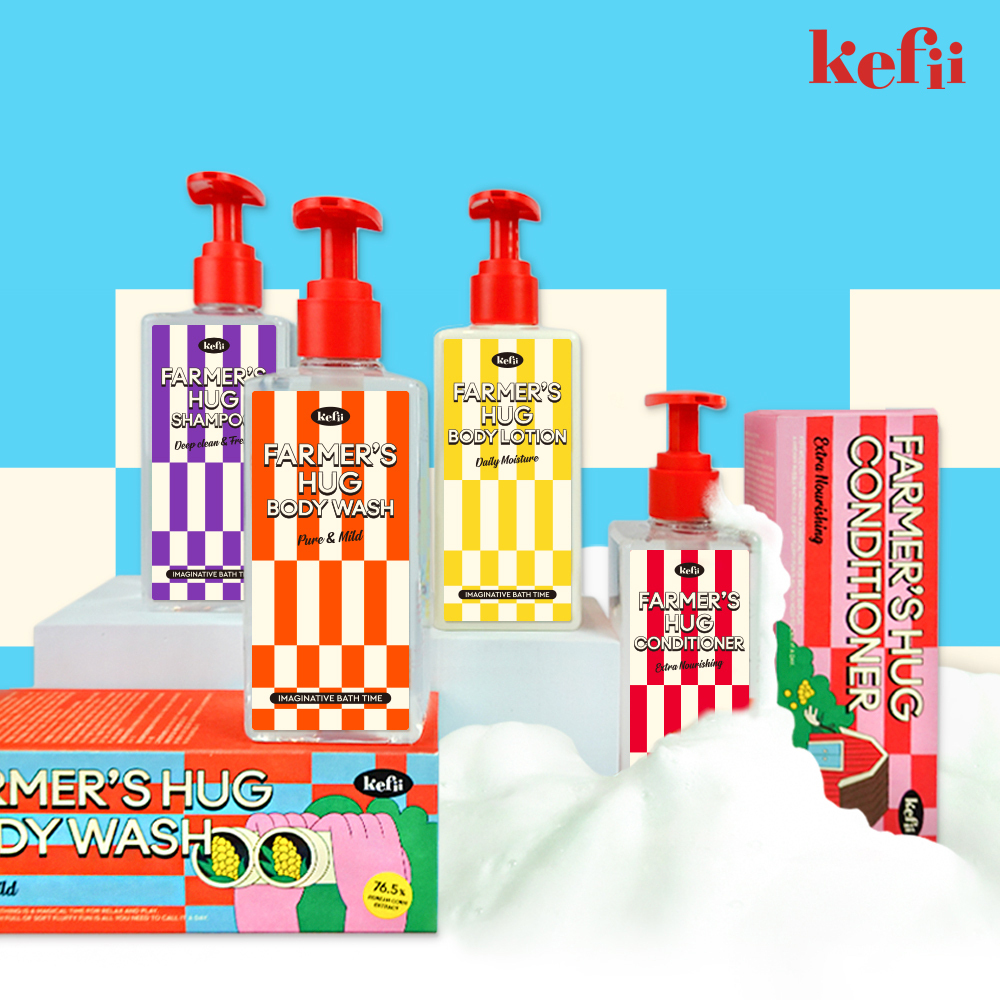 [케피] 정제수 0% 파머스허그 유아스킨케어 4종SET- KIDIKIDI