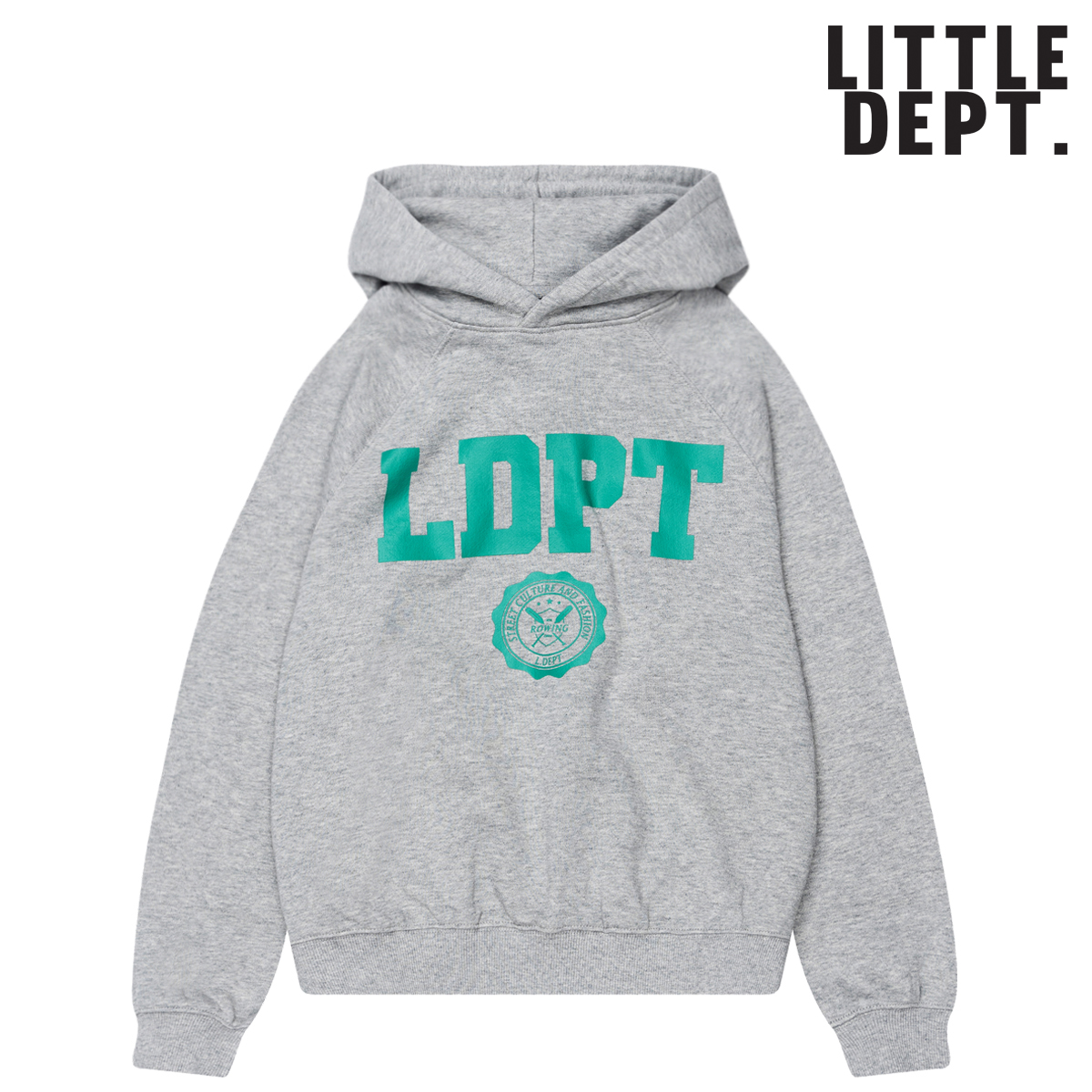 LDPT 라글란 후드 티셔츠 MGrey- 이랜드몰