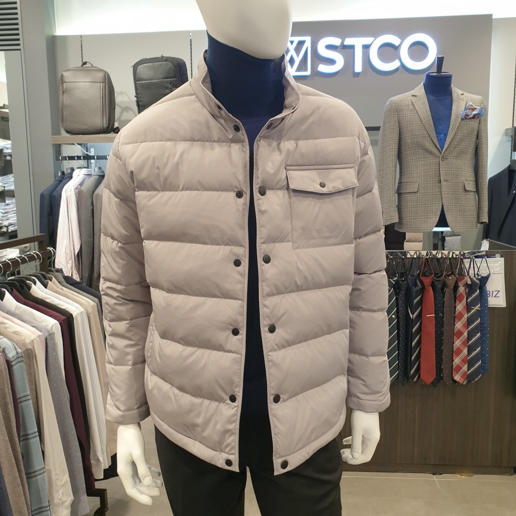 STCO NC15 [에스티코] 퀼팅 다운 포켓 점퍼 DJPUA04CSG- 이랜드몰