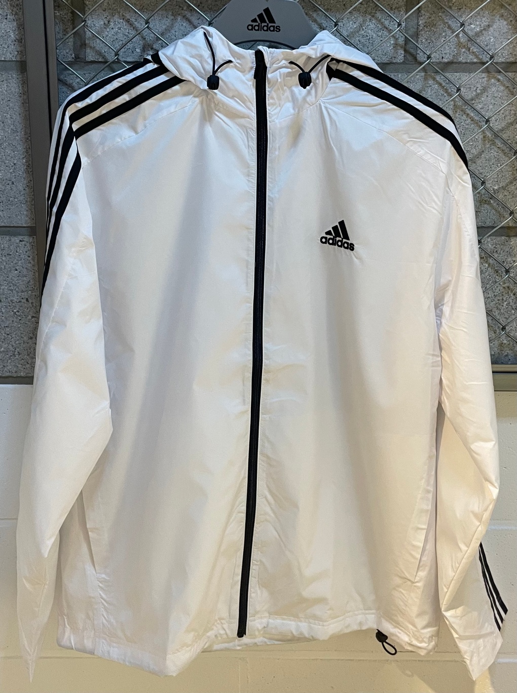 [아디다스] 삼선바람막이 IB0382 흰색 NC청주점_NCCJADIDAS- 이랜드몰