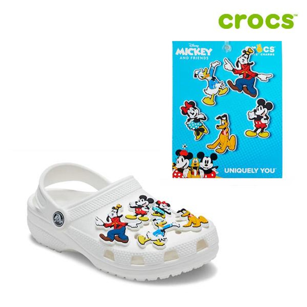 [크록스 정품] 디즈니 미키와 친구들 지비츠 5종세트 10010001- 이랜드몰