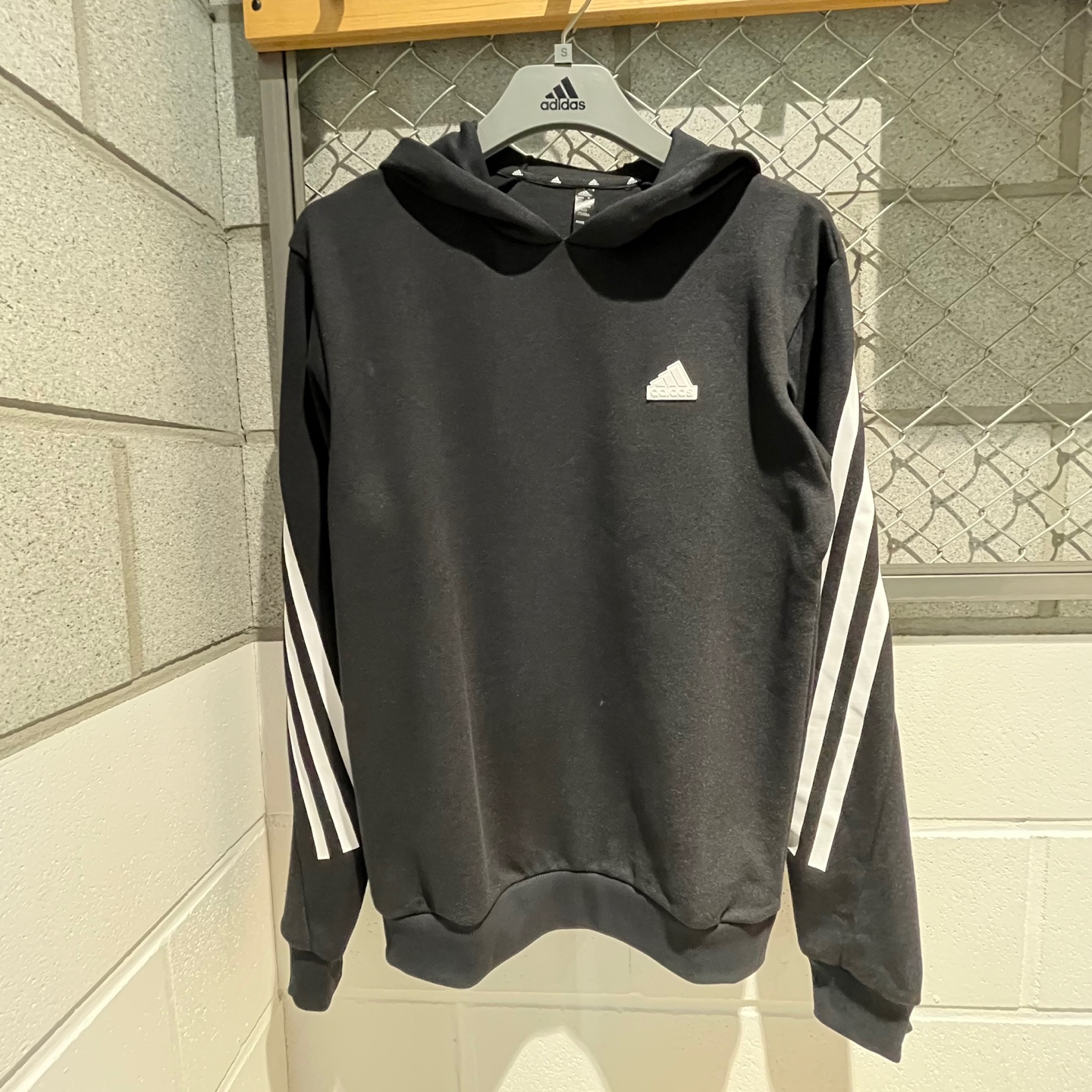 아디다스 [매장정품] 후드티 퓨쳐 아이콘 3S 후디 IC6710 블랙- 이랜드몰