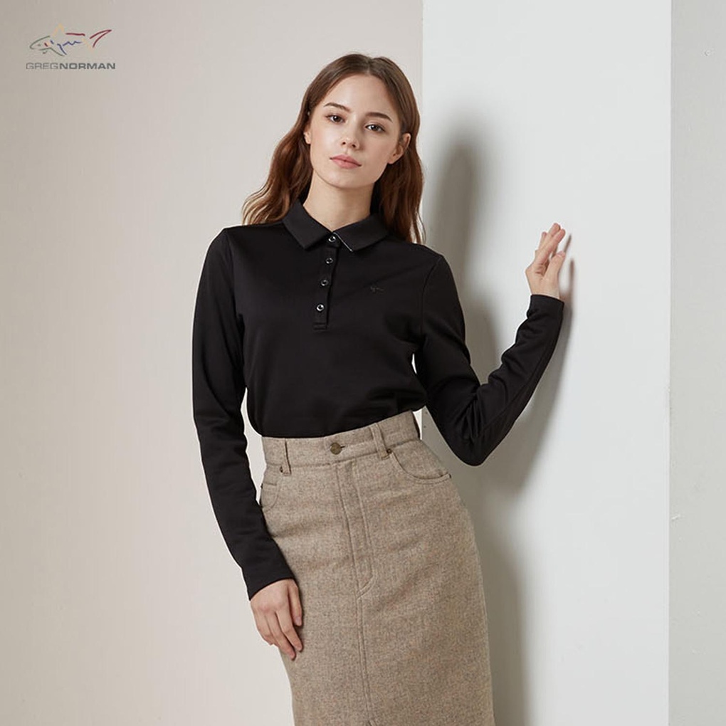 그렉노먼 여성 경량 기모카라티 (블랙)_HWG19-TS401- 이랜드몰