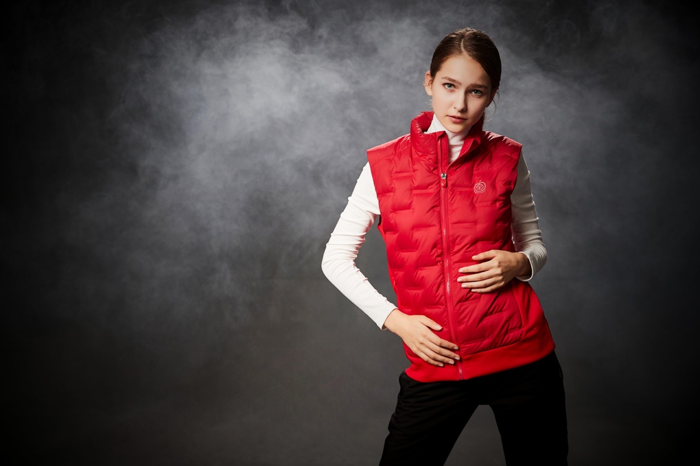 그렉노먼 여성 라운딩 패키지 점퍼 (레드)_HWG19-JP401- 이랜드몰