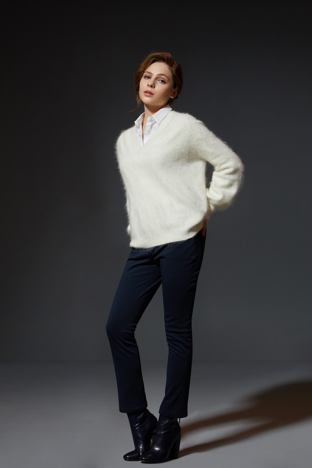 그렉노먼 여성 폰테팬츠 (네이비)_HWG18-PT402- 이랜드몰