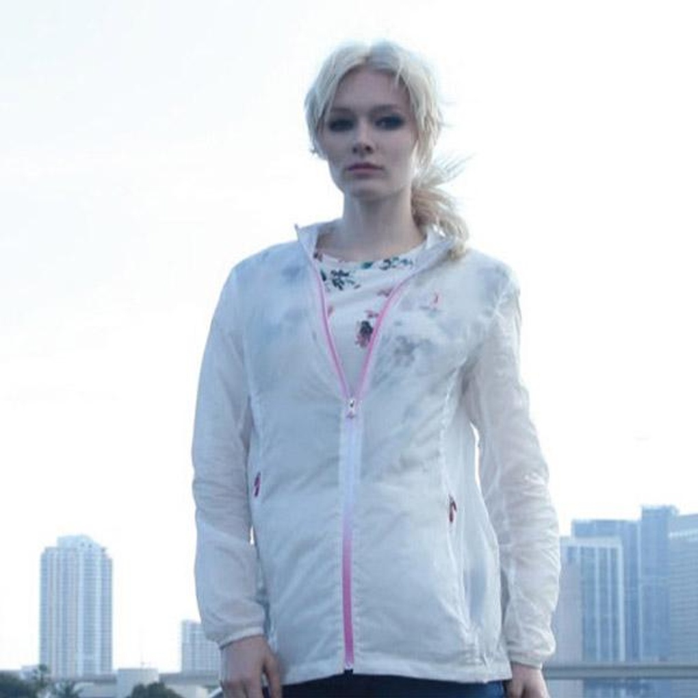 [바비존스] 여성 에어로쿨 초경량 바람막이 (화이트)_HMB17-JP201- 이랜드몰